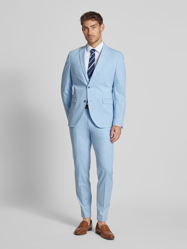s.Oliver BLACK LABEL Slim Fit Sakko mit Viskose-Anteil (hellblau) online kaufen