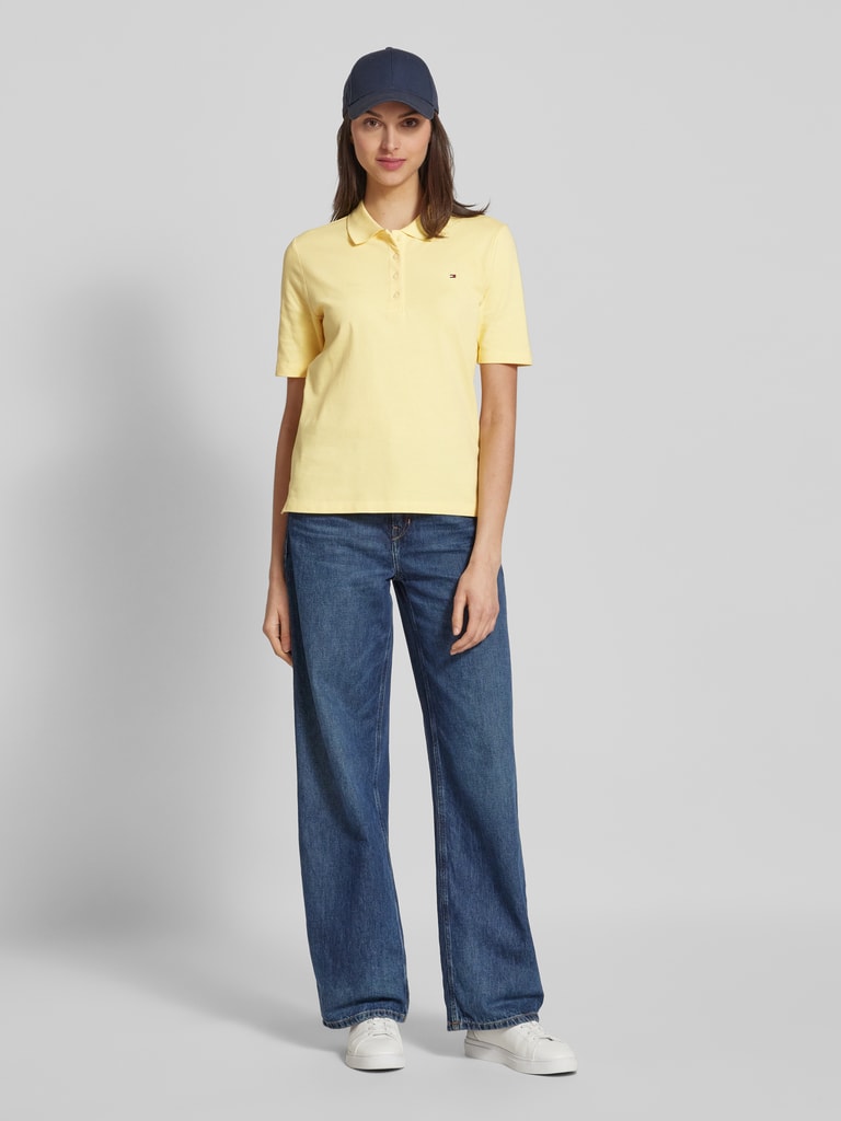 Tommy Hilfiger Regular Fit Poloshirt mit Logo-Stitching Modell '1985 ...