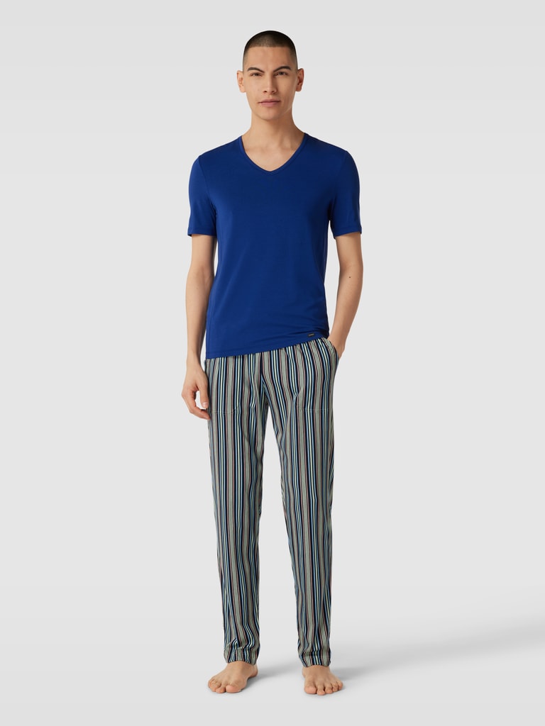 Calida Pyjama-Hose mit Allover-Muster Modell 'REMIX' (beige) online kaufen