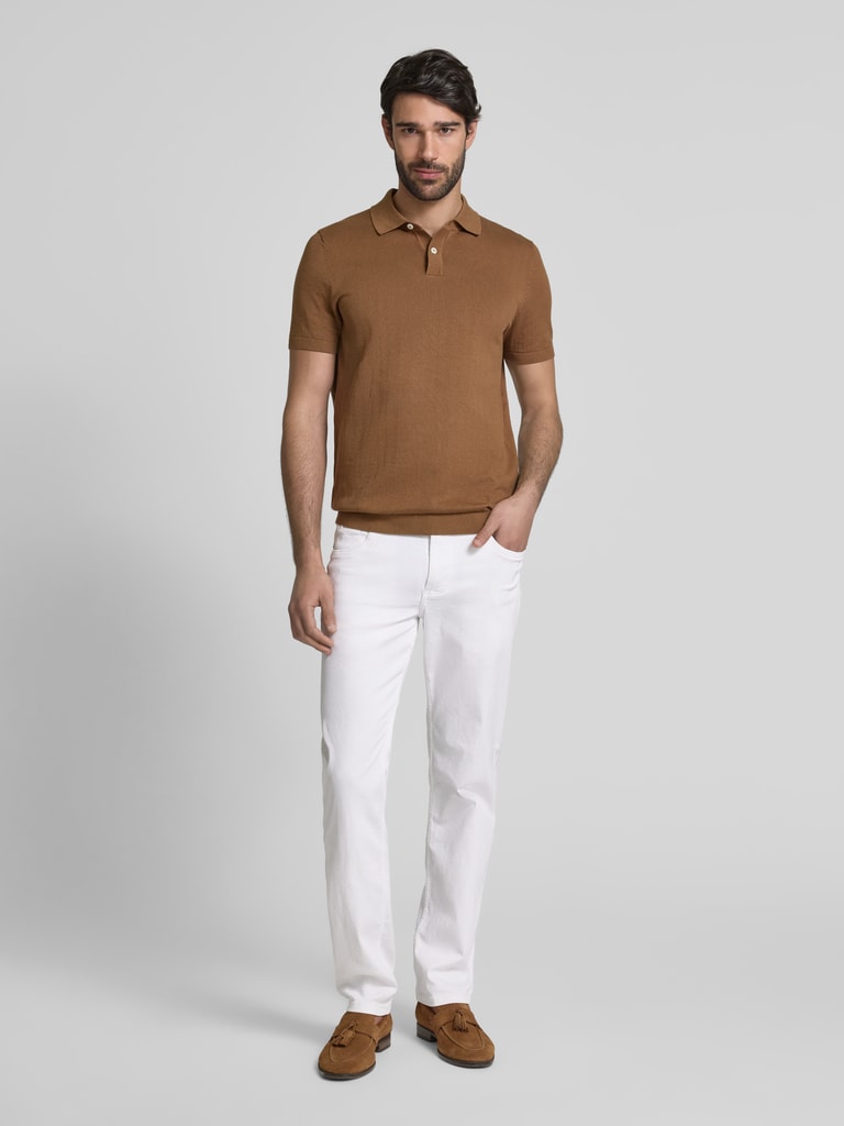 Christian Berg Men Slim Fit Jeans im 5-Pocket-Design (weiss) online kaufen