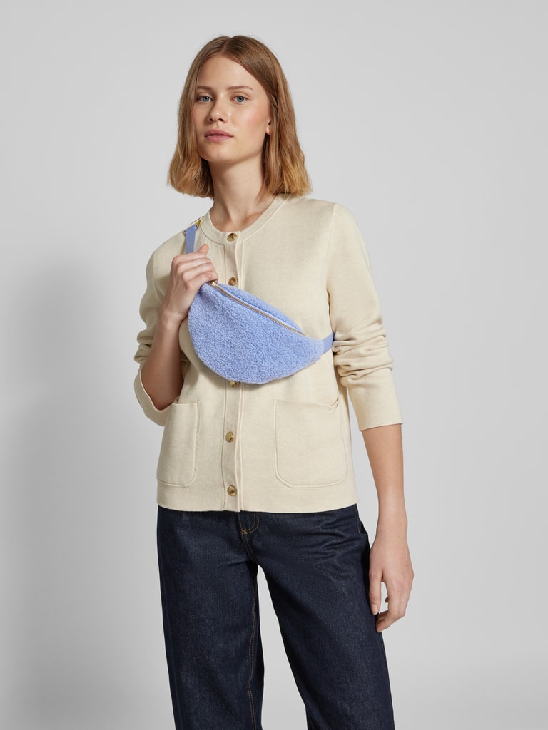STUDIO NOOS Bauchtasche mit Teddyfell (hellblau) online kaufen