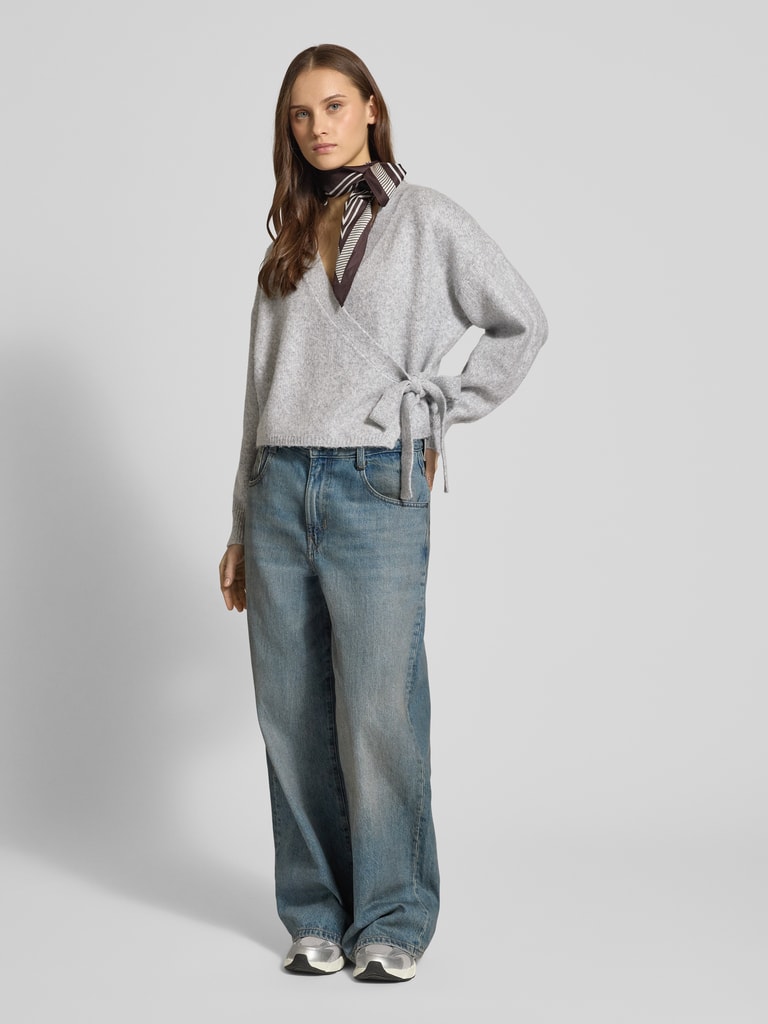 ONLY Regular Fit Cardigan mit Woll-Anteil Modell 'KIRA' (hellgrau ...