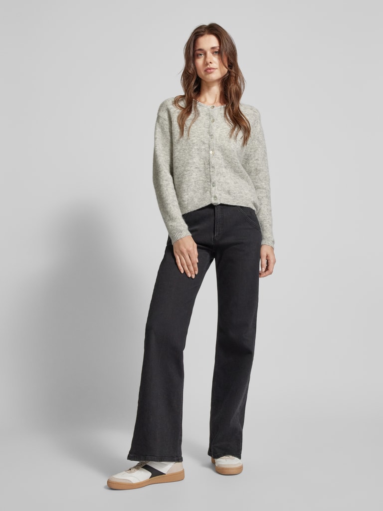 American Vintage Regular Fit Strickjacke aus Woll-Mix mit Alpaka-Anteil ...