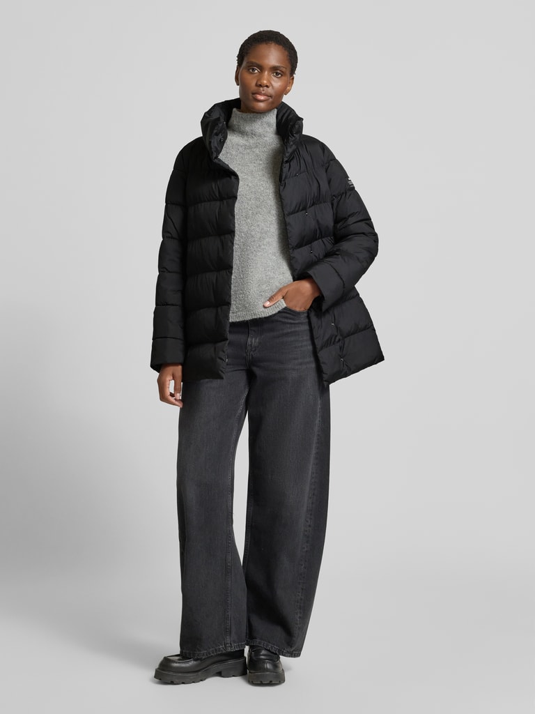 ECOALF Puffer Jacket mit Stehkragen Modell 'MOORE' (black) online kaufen