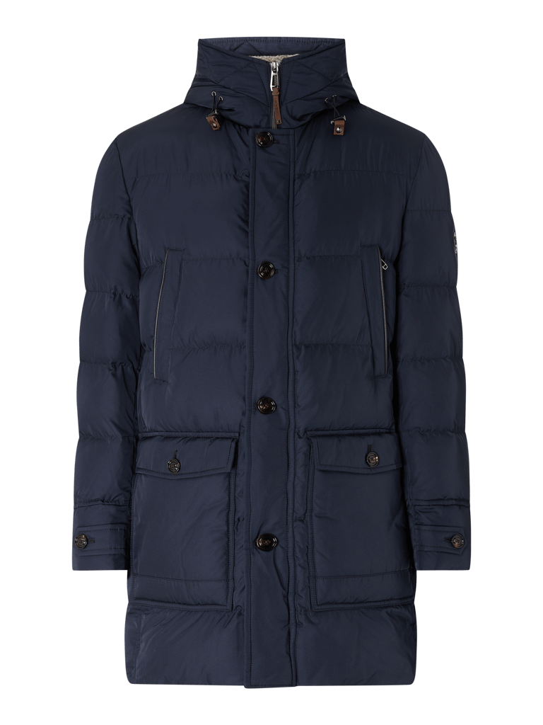 JOOP! Collection Parka mit abnehmbarem Stehkragen Modell 'Hoover' - wattiert (marine) online kaufen