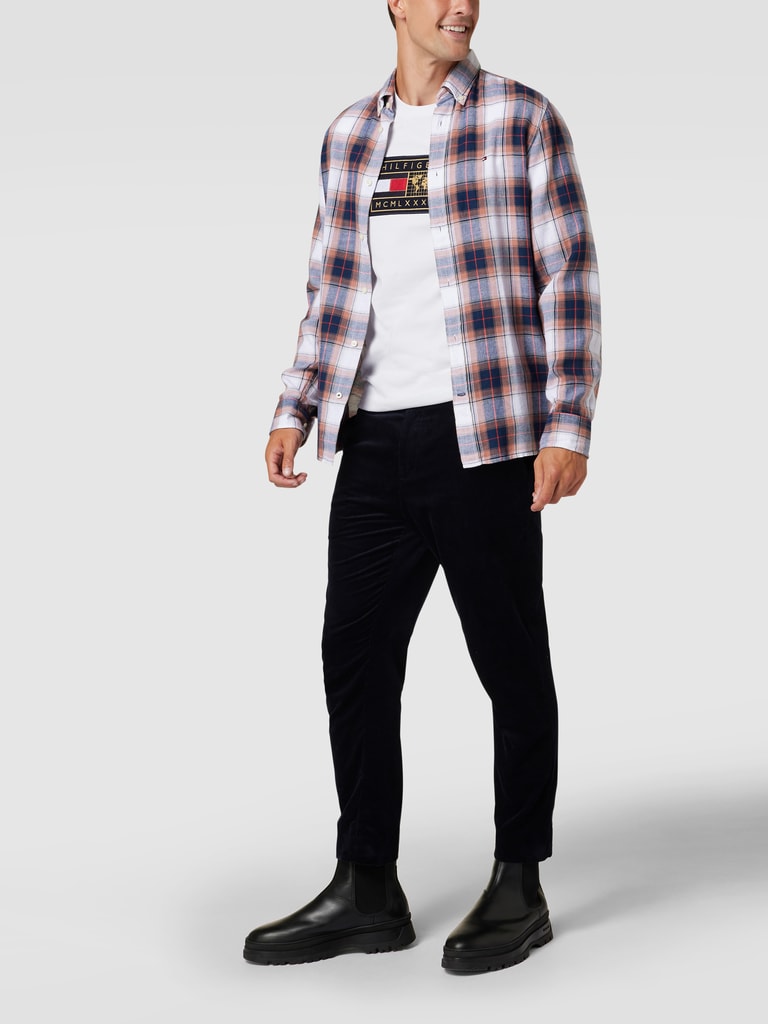 Tommy Hilfiger T-Shirt mit Label-Patch (weiss) online kaufen