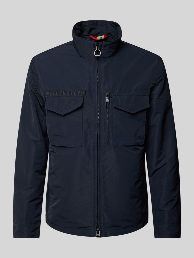 Wellensteyn Functioneel jack met klepzakken op de borst, model 'BEAUFIELD' in marineblauw online ...
