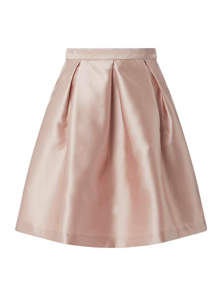 Jake*s Cocktail Rok met stolpplooien in oudroze gemêleerd online kopen ...