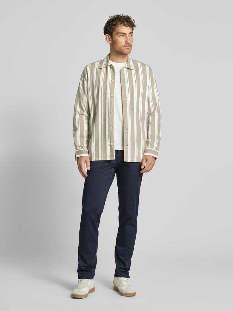 Hiltl Slim Fit Chino mit Gürtelschlaufen Modell 'Tilo' (marine) online ...