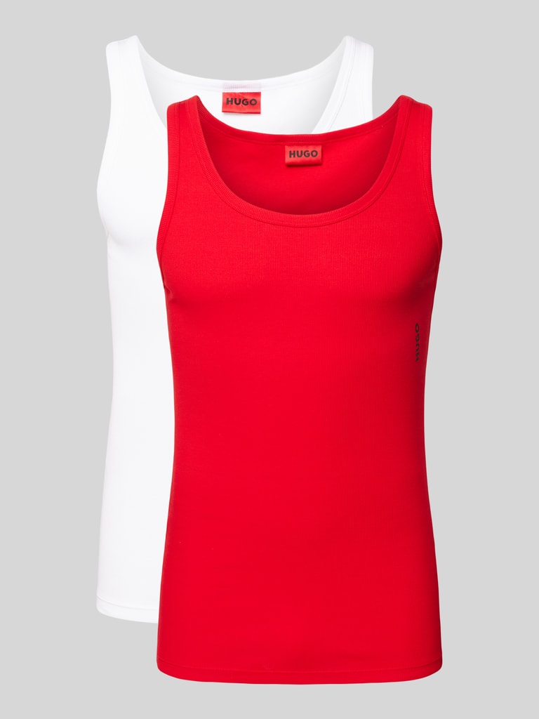 HUGO Tanktop mit Rundhalsausschnitt im 2er-Pack (rot) online kaufen