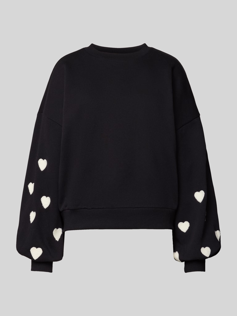 Only Relaxed Fit Sweatshirt aus Baumwoll-Mix Modell 'MACY' (black ...