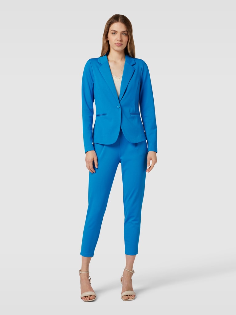 ICHI Blazer mit regulärem Schnitt und Reverskragen (blau) online kaufen