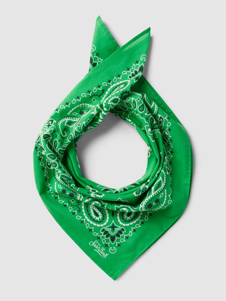 MC2 Saint Barth Schal mit Label-Print Modell 'FOULARD' (gruen) online ...
