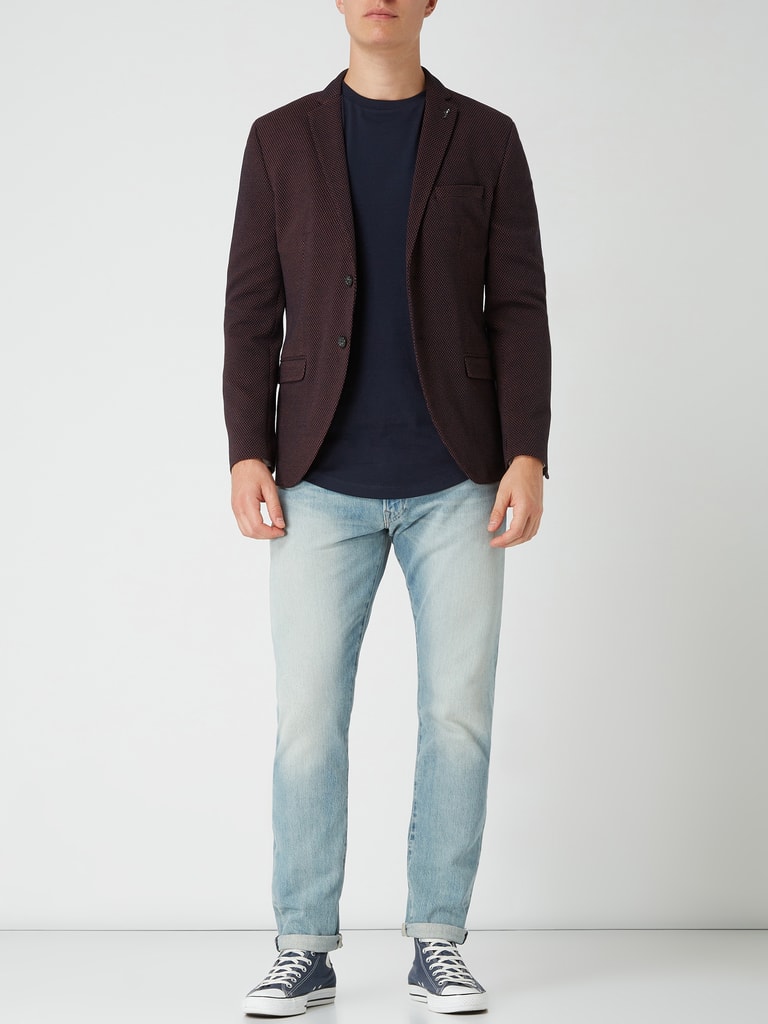 Selected Homme Slim Fit 2-Knopf-Sakko mit Stretch-Anteil Modell 'Paso ...