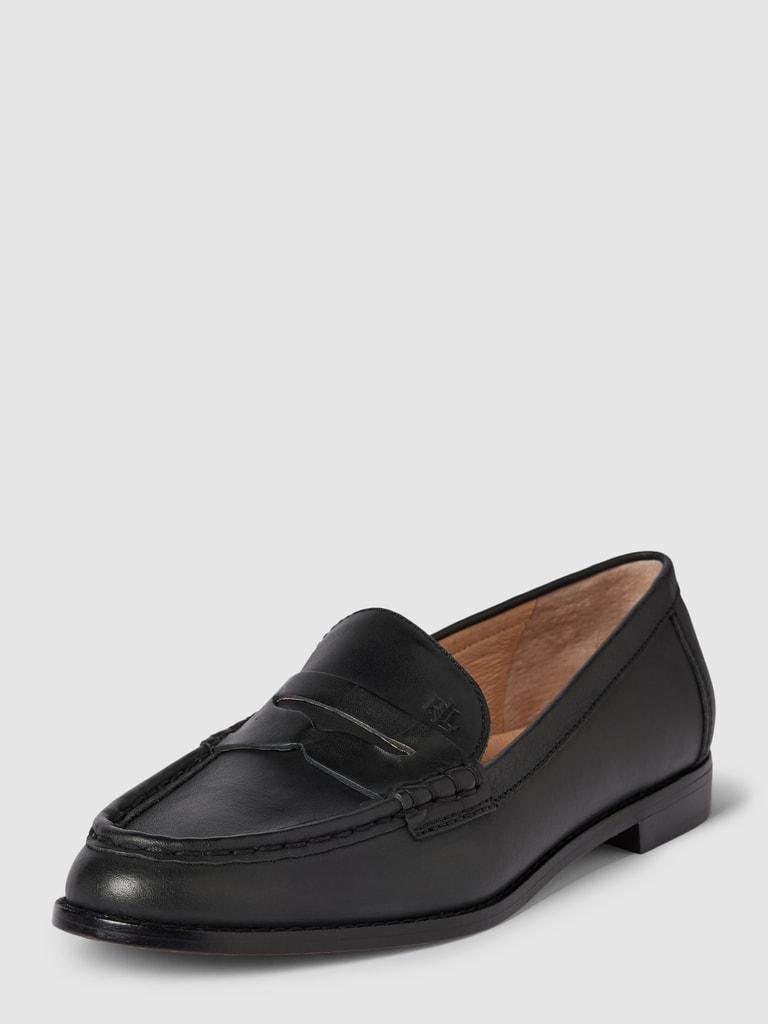 Lauren Ralph Lauren Penny-Loafer aus Leder mit Label-Detail Modell ...
