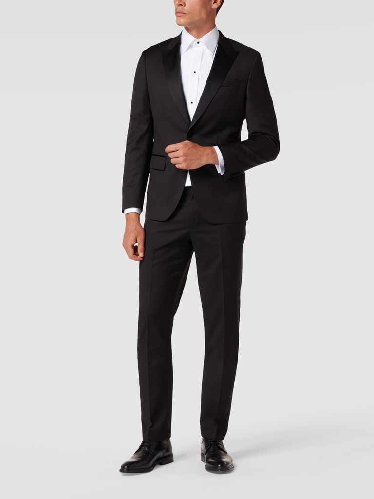 BOSS Smoking-Hose aus reiner Schurwolle (black) online kaufen