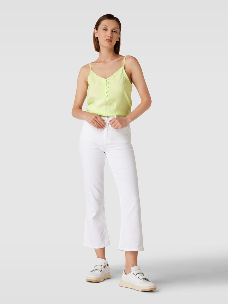 Vero Moda Top mit Knopfleiste Modell 'QUEENY' (hellgruen) online kaufen