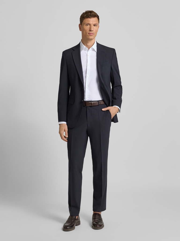 BOSS Slim Fit Businesshemd aus Baumwoll-Mix Modell 'H-HANK' (weiss ...
