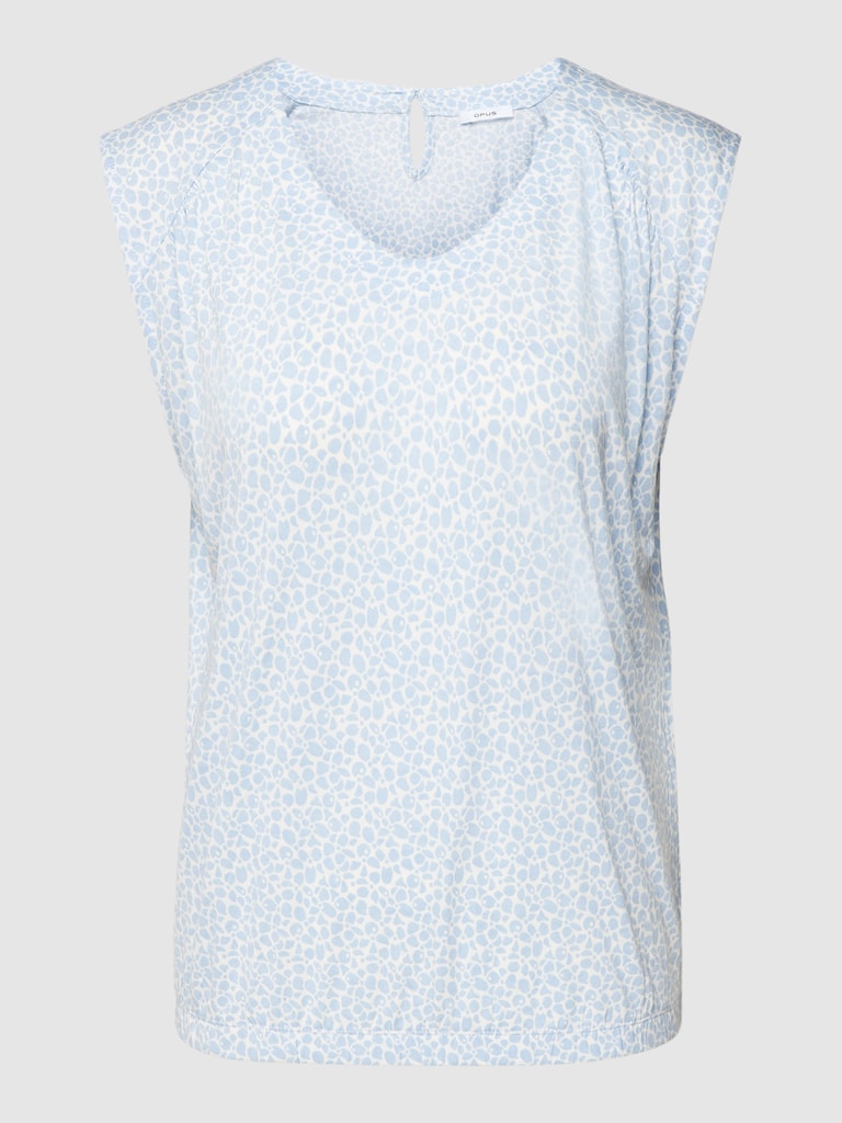 Opus T-Shirt aus Viskose Modell 'Sower' (hellblau) online kaufen