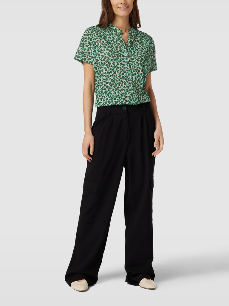 Marc O'Polo Bluse mit Animal-Print (tuerkis) online kaufen