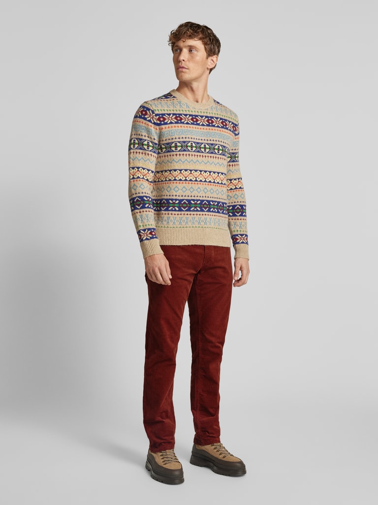 camel active Ribcordbroek in 5-pocketmodel, regular fit in rood online ...
