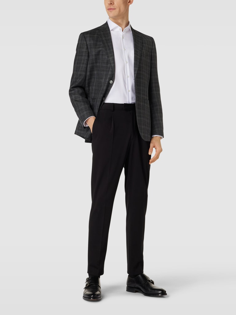 BOSS Regular Fit 2-Knopf-Sakko mit Seiden-Anteil Modell 'Janson' (black ...