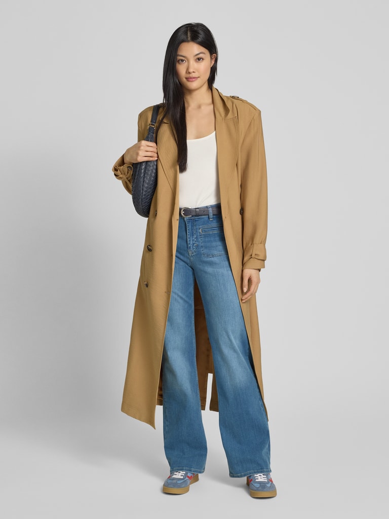 OPUS PANTS Bootcut Jeans mit Leistentaschen Modell 'Melly fresh ...