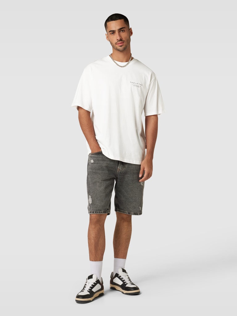 Redefined Rebel Oversized T-Shirt mit Label-Print Modell 'Raymond ...