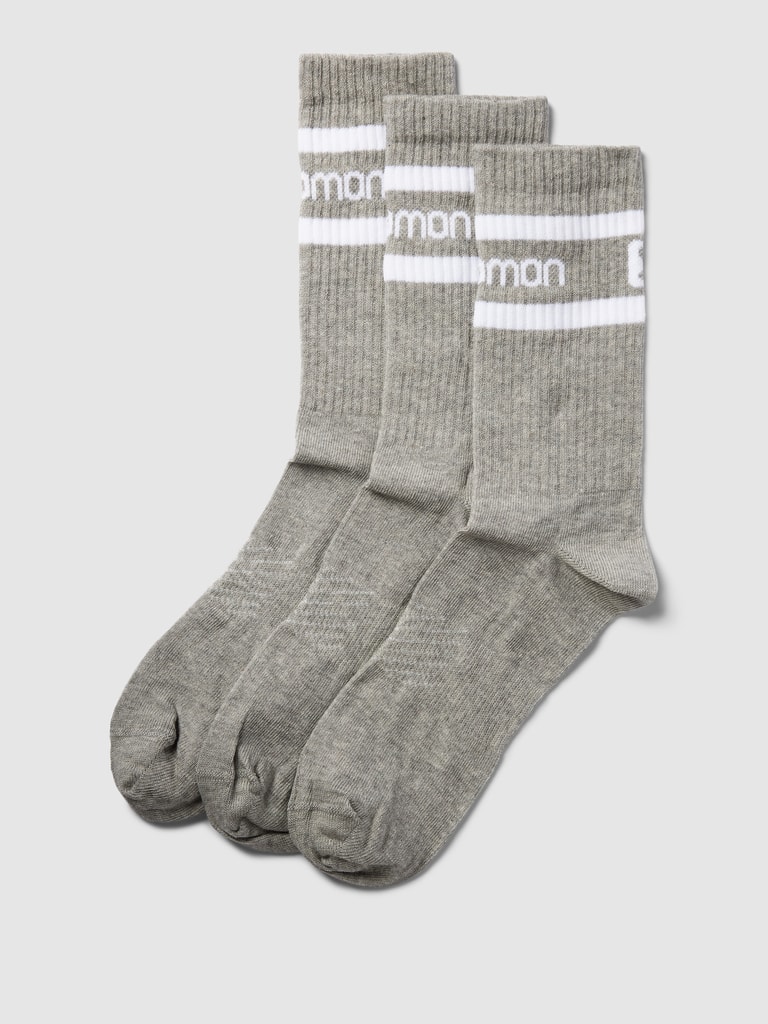 Salomon Socken mit Label-Print im 6er-Pack (mittelgrau melange) online ...