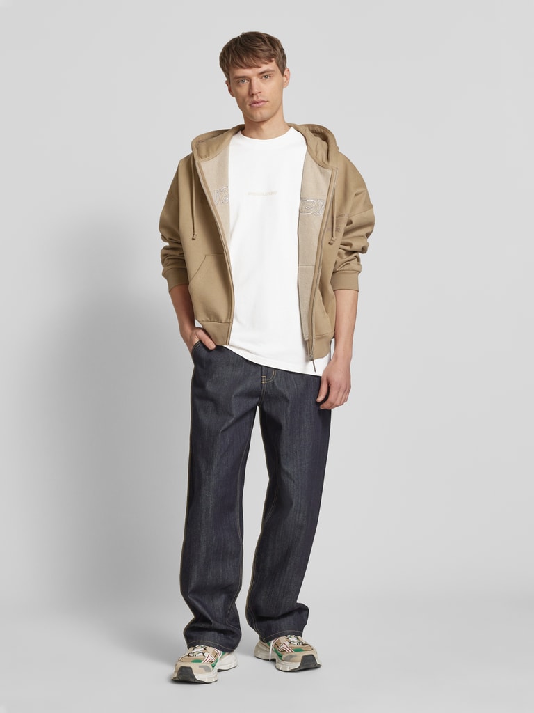 Pegador Oversized T-Shirt mit Label-Print Modell 'COLNE' (offwhite ...