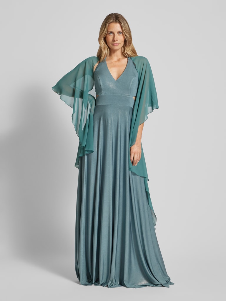 Vera Mont Stola in semitransparentem Design (smaragd) online kaufen