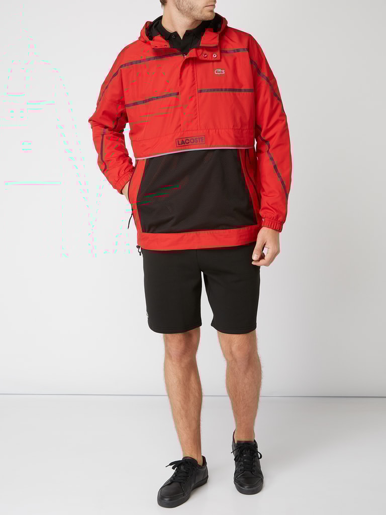 Lacoste Slim Fit Poloshirt mit Logo-Badge (black) online kaufen