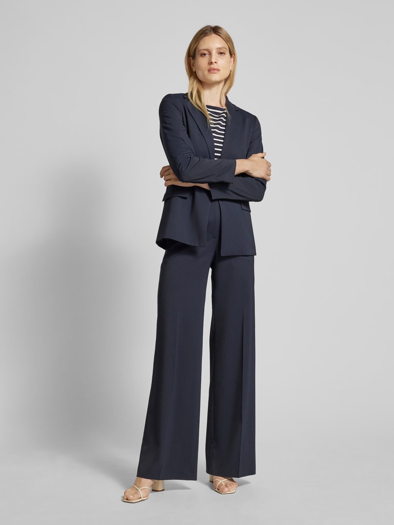 HUGO Hose in unifarbenem Design Modell 'HIMIA' (marine) online kaufen