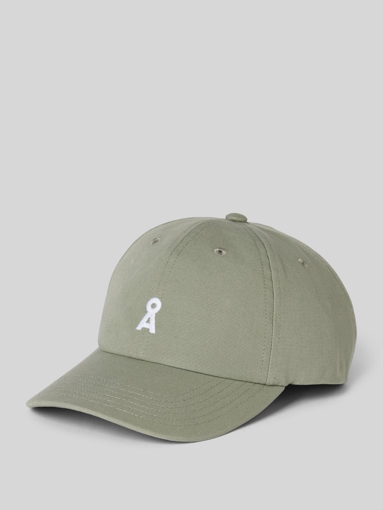 Armedangels Basecap mit Label-Stitching Modell 'YENAAS' (oliv) online ...