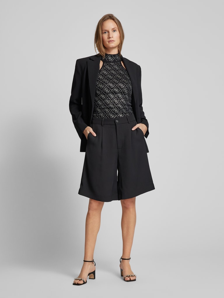 Guess Top met strass-steentjes, model 'CELESTE' in zwart online kopen | P&C