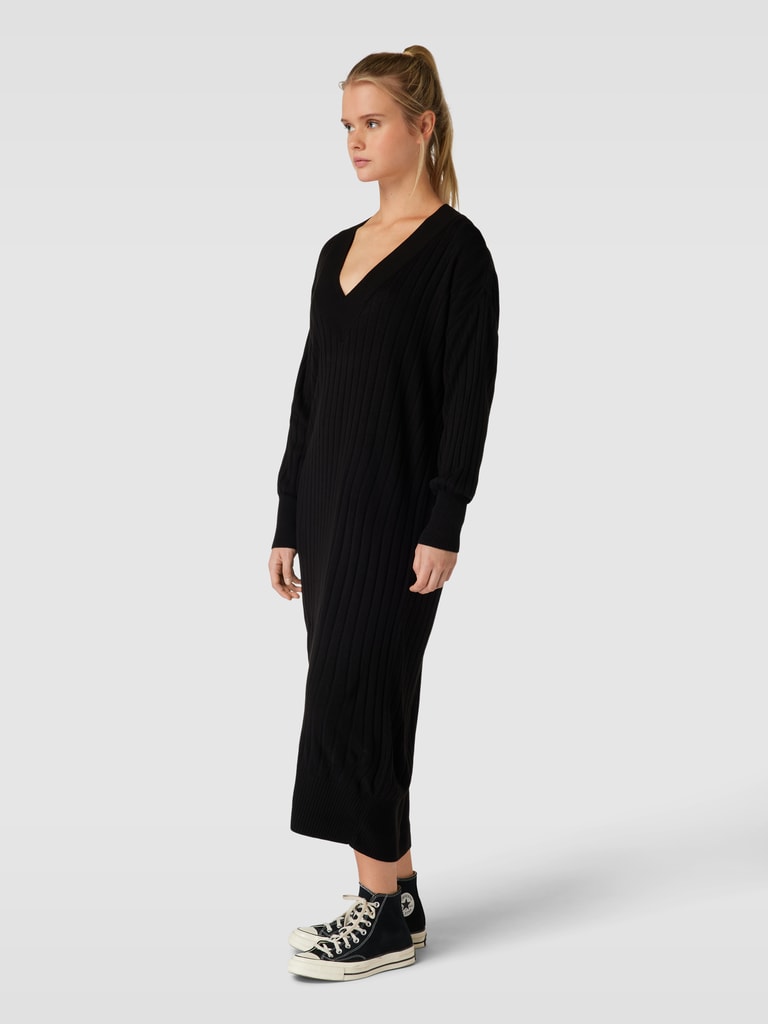 Only Strickkleid in Knielänge Modell 'NEW TESSA' (black) online kaufen