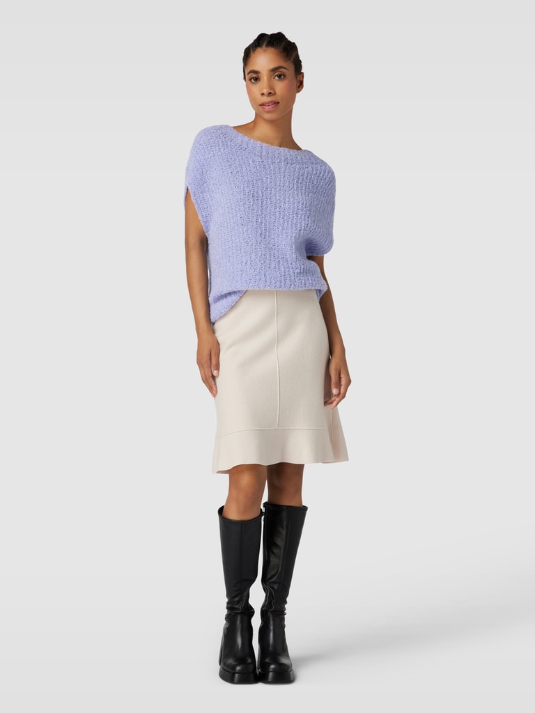 Marc Cain Pullunder mit Rundhalsausschnitt (flieder) online kaufen