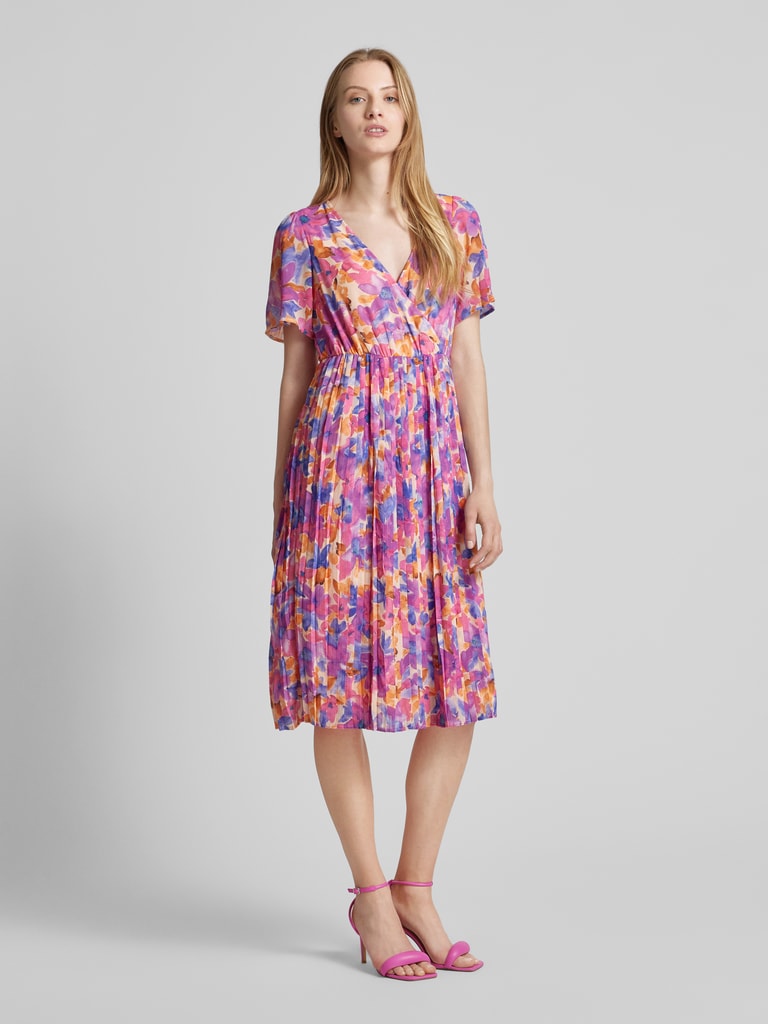 Kup online Vila Sukienka midi w kopertowym stylu model ‘JANELLE ...