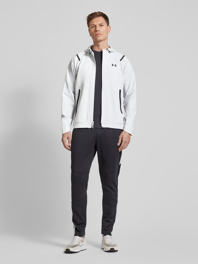 Under Armour Softshell-Jacke mit Zweiwege-Reißverschluss Modell 'Unstoppable' (hellgrau) online ...