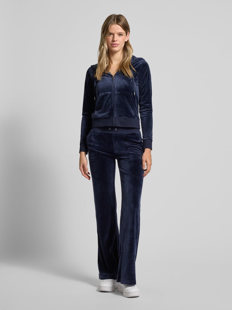 Juicy Couture Sweatjacke mit Kapuze Modell 'ROBERTSON' (dunkelblau) online kaufen