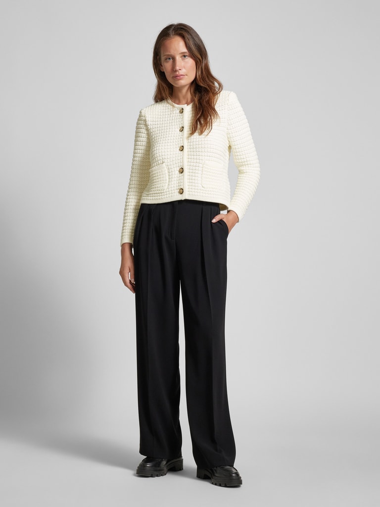 Bash Cardigan mit Strukturmuster Modell 'GASPARD' (ecru) online kaufen