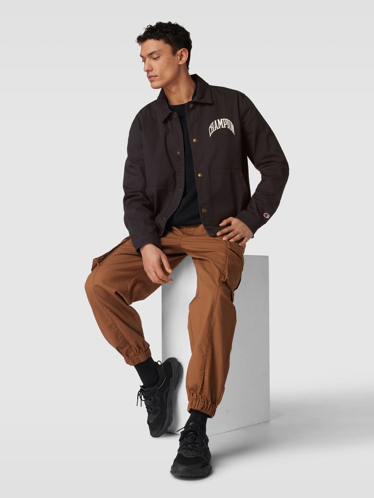 CHAMPION Jack met labelprint in zwart online kopen | P&C