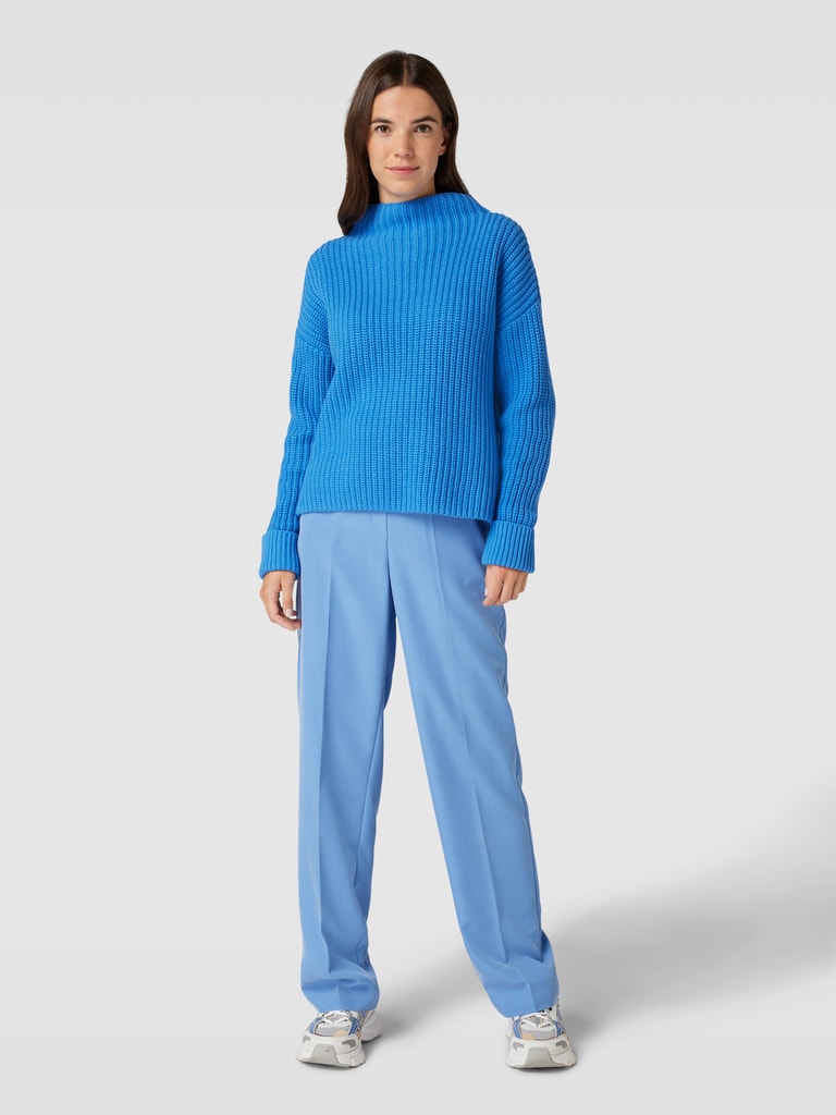 Selected Femme Strickpullover mit Stehkragen Modell 'SELMA' (royal ...