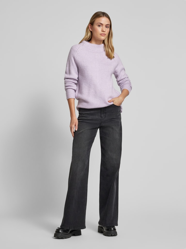 monari Strickpullover mit Stehkragen (flieder) online kaufen