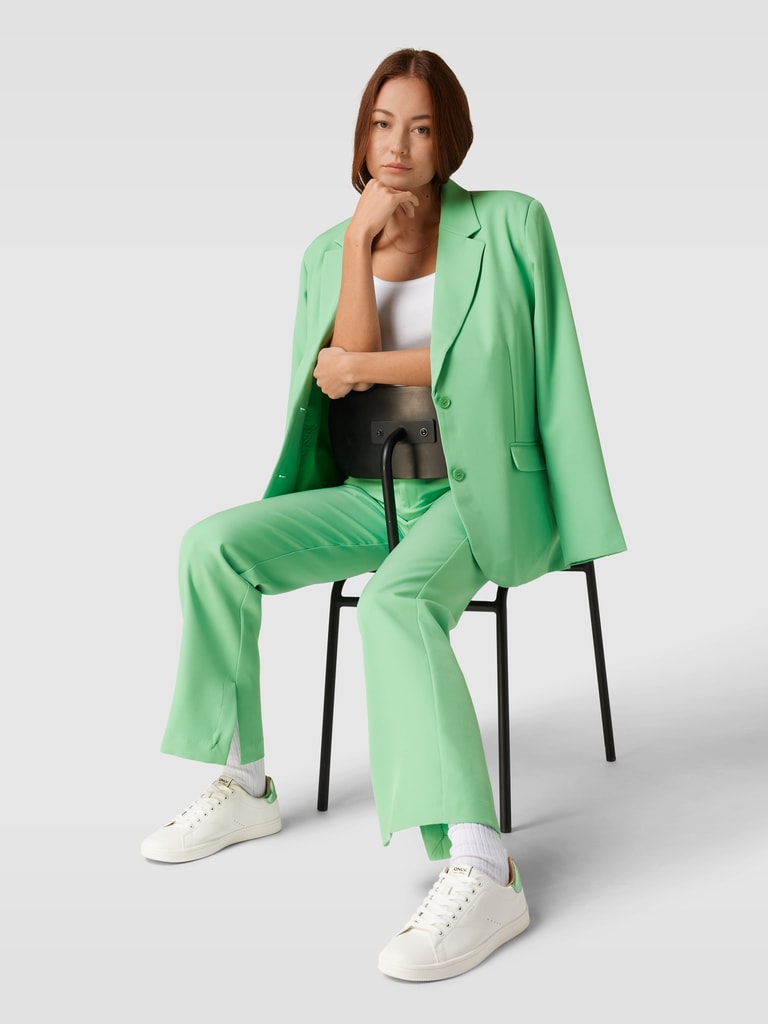 Only Sneakers met contrastgarnering, model 'SHILO' in wit online kopen ...