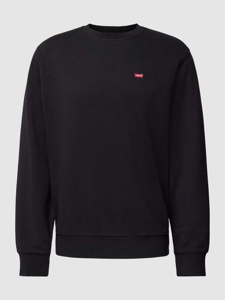 Levi's® Sweatshirt mit Label-Patch (schwarz) online kaufen