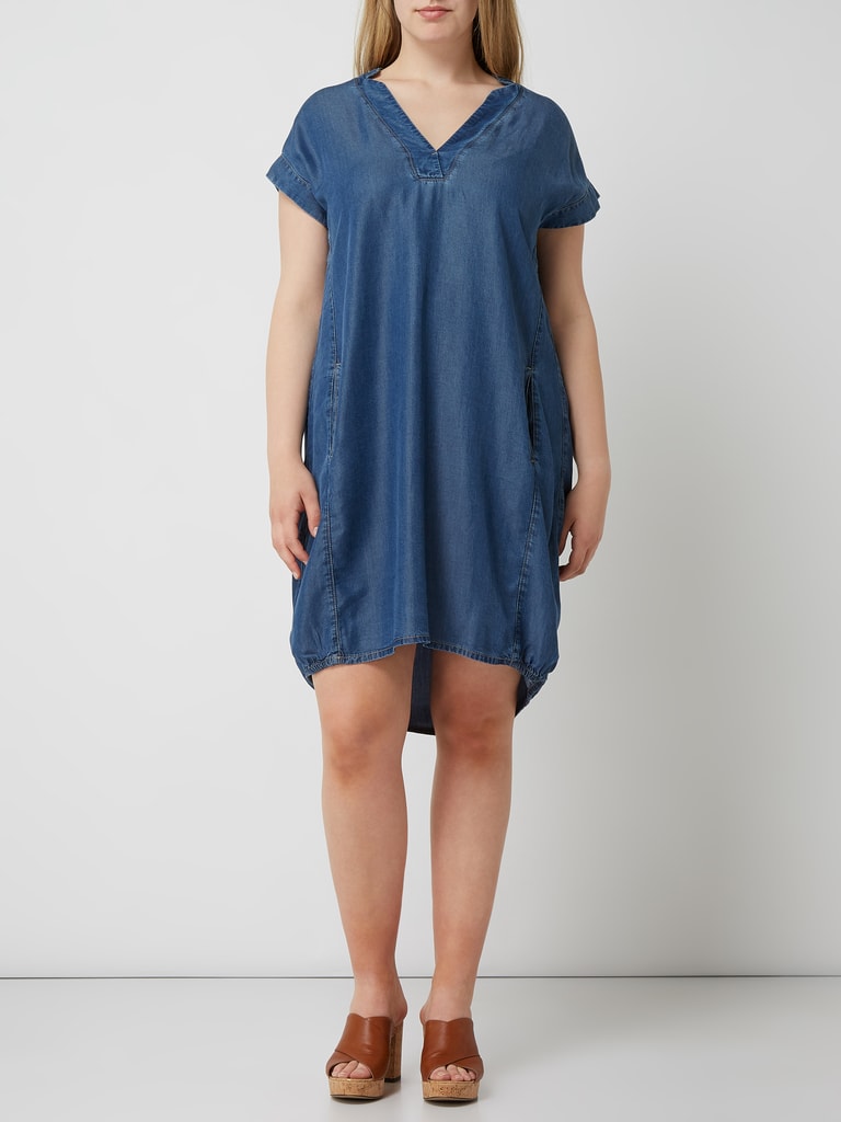 Samoon PLUS SIZE Kleid in Denim-Optik (jeans) online kaufen