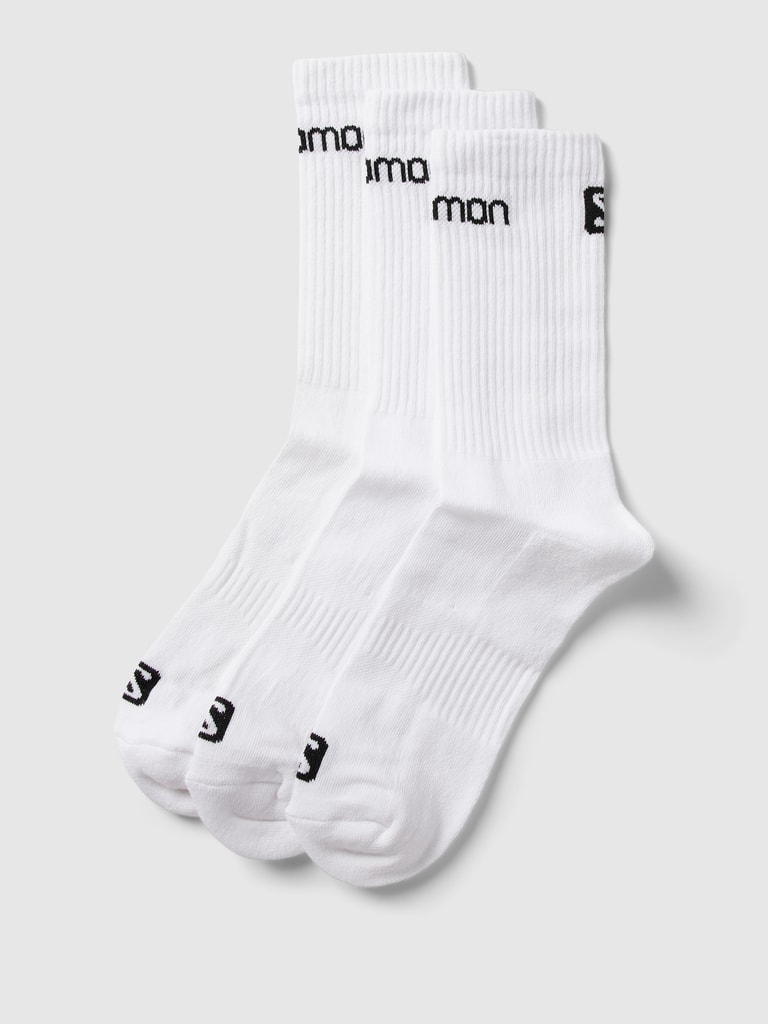 Salomon Socken mit Label-Print im 3er-Pack (weiss) online kaufen