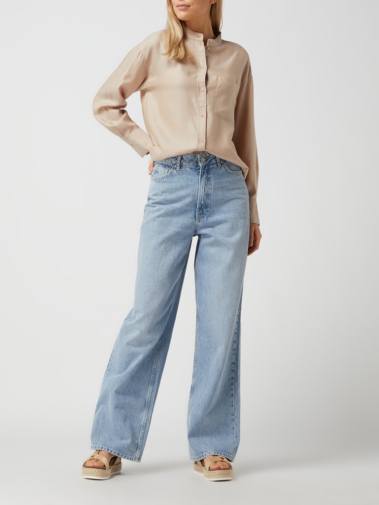 Marc O'Polo Bluse aus Lyocell (schlamm) online kaufen