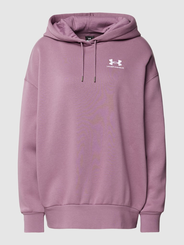 Under Armour Hoodie mit Label-Print Modell 'Essential' (mauve) online ...